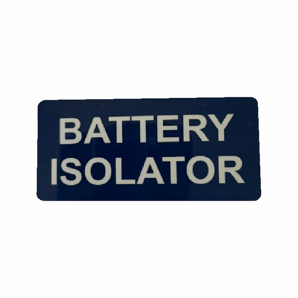 Sticker Battery Isolator (Pack) – ACOT500